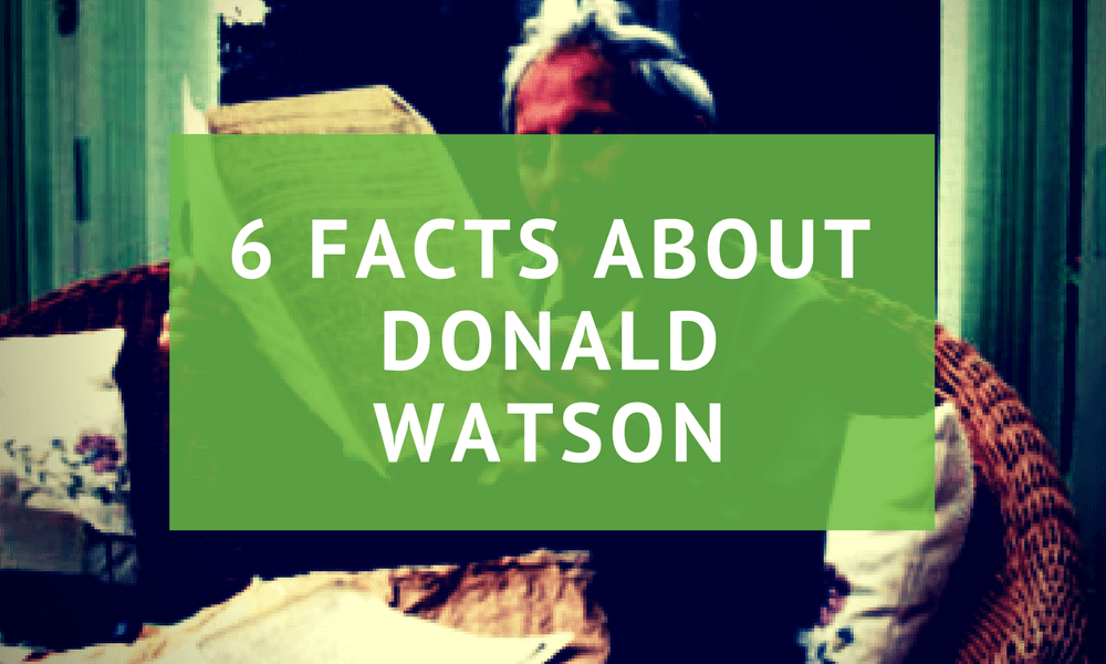 6 Facts You Didn’t Know About Donald Watson, The Founder of Veganism